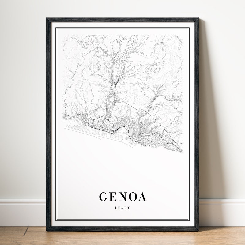 Genova mappe - Etsy Italia