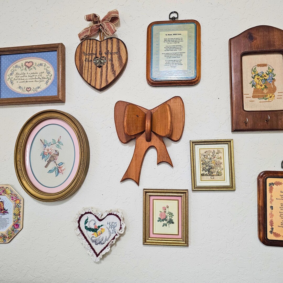 Cottagecore Decor Wall Art Vintage Granny Core Decor Vintage Grandma ...