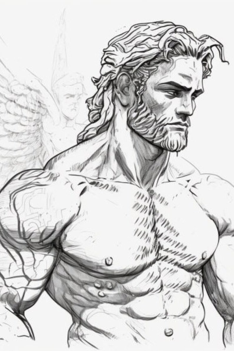 A Coloring Book of Ancient Times in PDF: the Art of Antiquity - Etsy