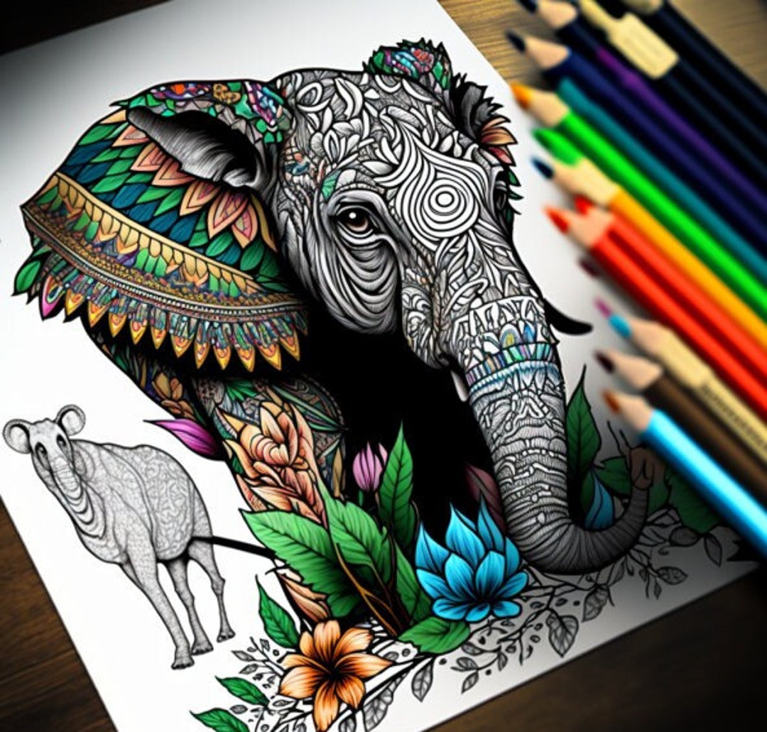 Creature Colors: A Coloring Book of Amazing Animals in PDF! Pages ...