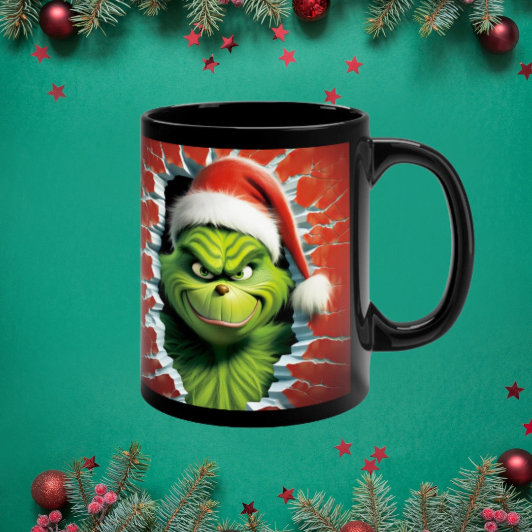 Taza de café Grinch tazas de Navidad de moda tazas de café - Etsy España