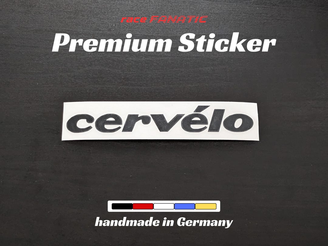 Cervelo Vinyl Decal: Premium Cycling Logo Sticker for Bikes, Cars ...