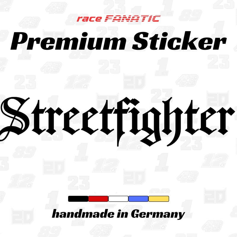 Custom old english sticker - Etsy.de