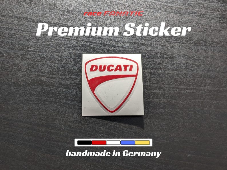 Ducati Logo Sticker Vinyl Decal Motorcycle Car - Etsy Australia