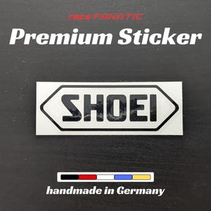 Shoei Motorcycle Helmet Vinyl Decal: Custom Sticker for Bikes, Cars ...