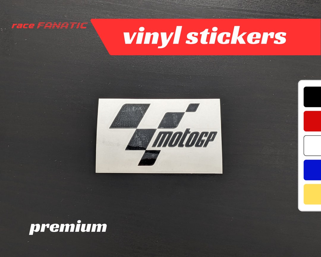 Motogp Logo Sticker Premium Decal Motorcycle Car Vinyl - Etsy