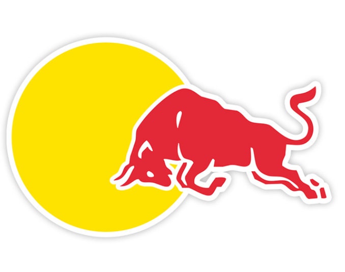 Red Bull Logo Decal / Sticker Vinyl Car Motorcycle - Etsy
