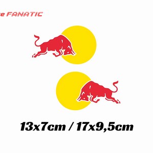 Red Bull Logo Decal / Sticker Vinyl Car Motorcycle - Etsy