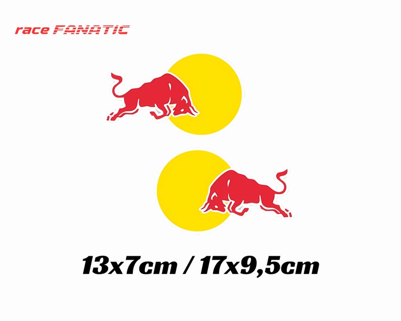Red Bull Logo Decal / Sticker Vinyl Car Motorcycle - Etsy