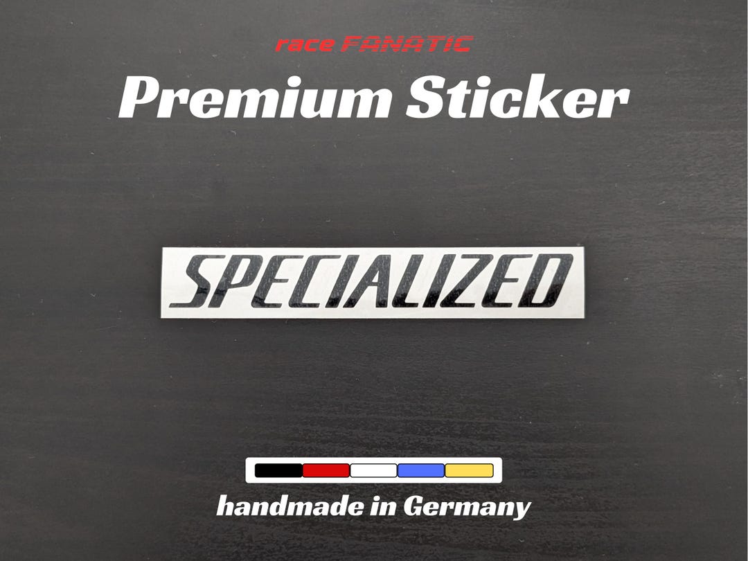 Specialized Bicycle Logo Vinyl Decal: Custom Sticker for Cars, Bikes ...