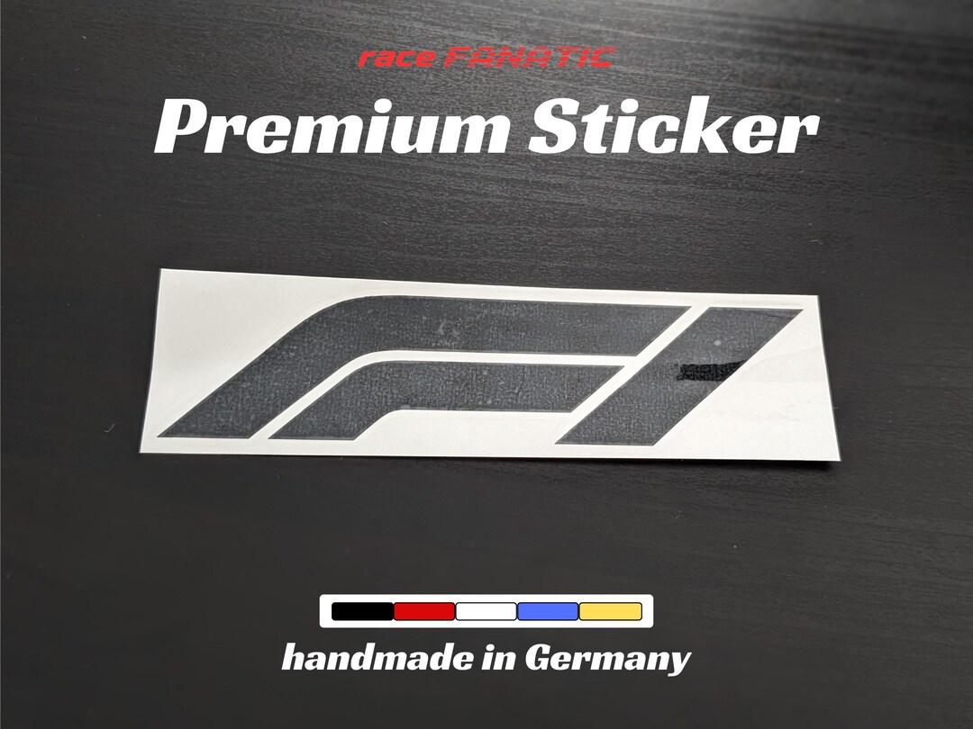 Formula 1 Sticker Logo Decal Vinyl Car F1 Motorcycle Decal - Etsy