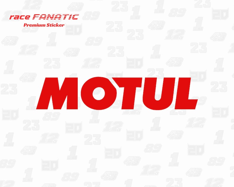 Motul Logo Motorsport Sticker Vinyl Decal for Car Motorcycle - Etsy ...