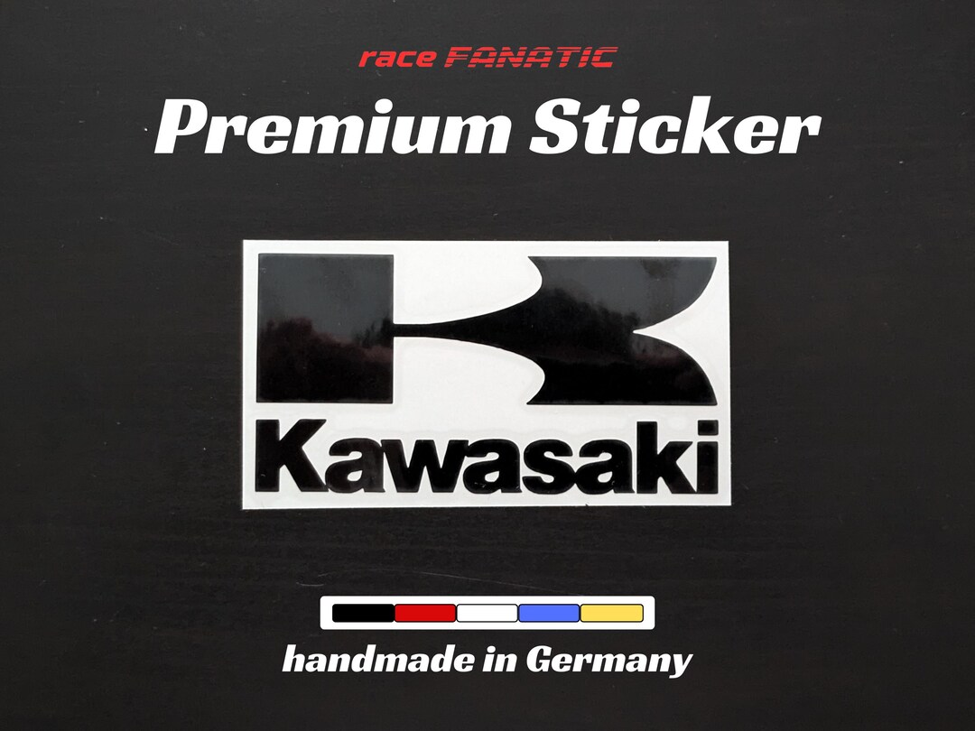 Kawasaki Motorcycle Decals: Weather-resistant Stickers for Ninja ...