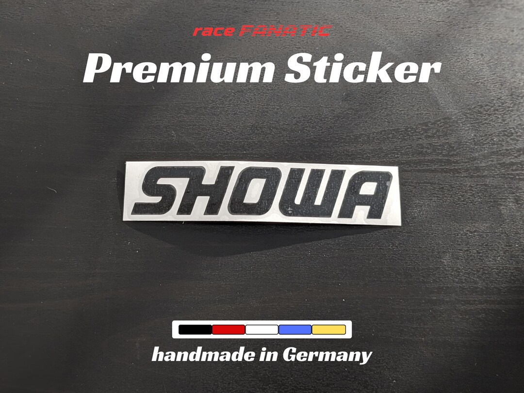 Showa Suspension Logo Vinyl Decal for Motorcycles, Cars, Bikes - High ...