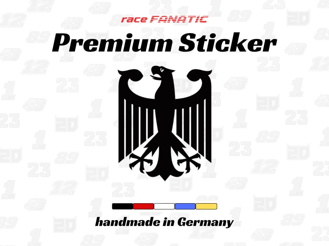 Federal Eagle Sticker – Germany Eagle Sticker – Car Rear Window Vinyl ...
