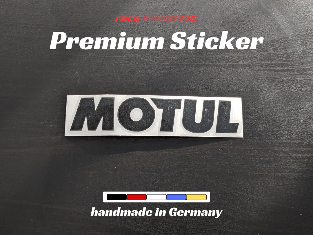 Motul Racing Oil Logo Vinyl Decal for Motorcycles, Cars & Automotive ...