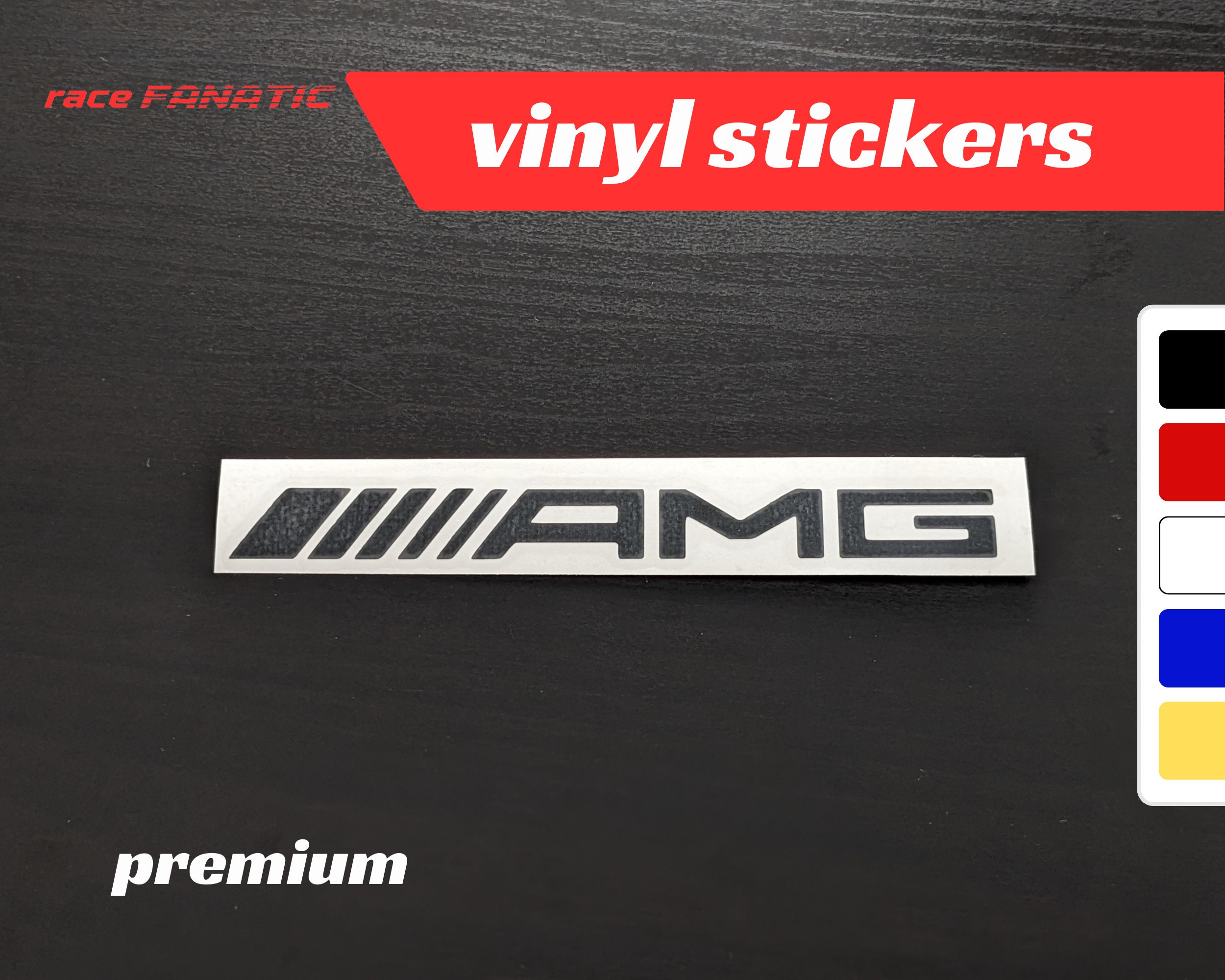 AMG Logo Mercedes Benz Sticker Vinyl Decal Car Motorcycle - Etsy