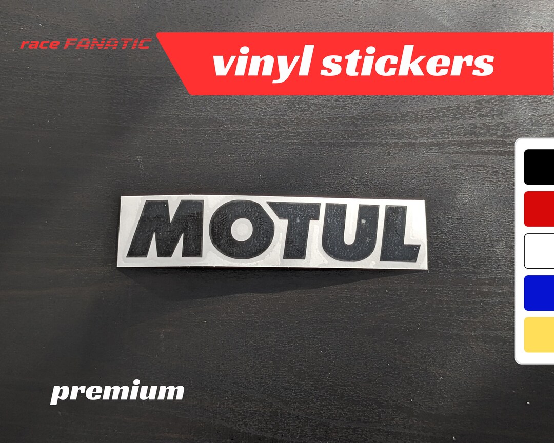 Motul Logo Sticker Vinyl Decal Motorcycle Car Fuel - Etsy