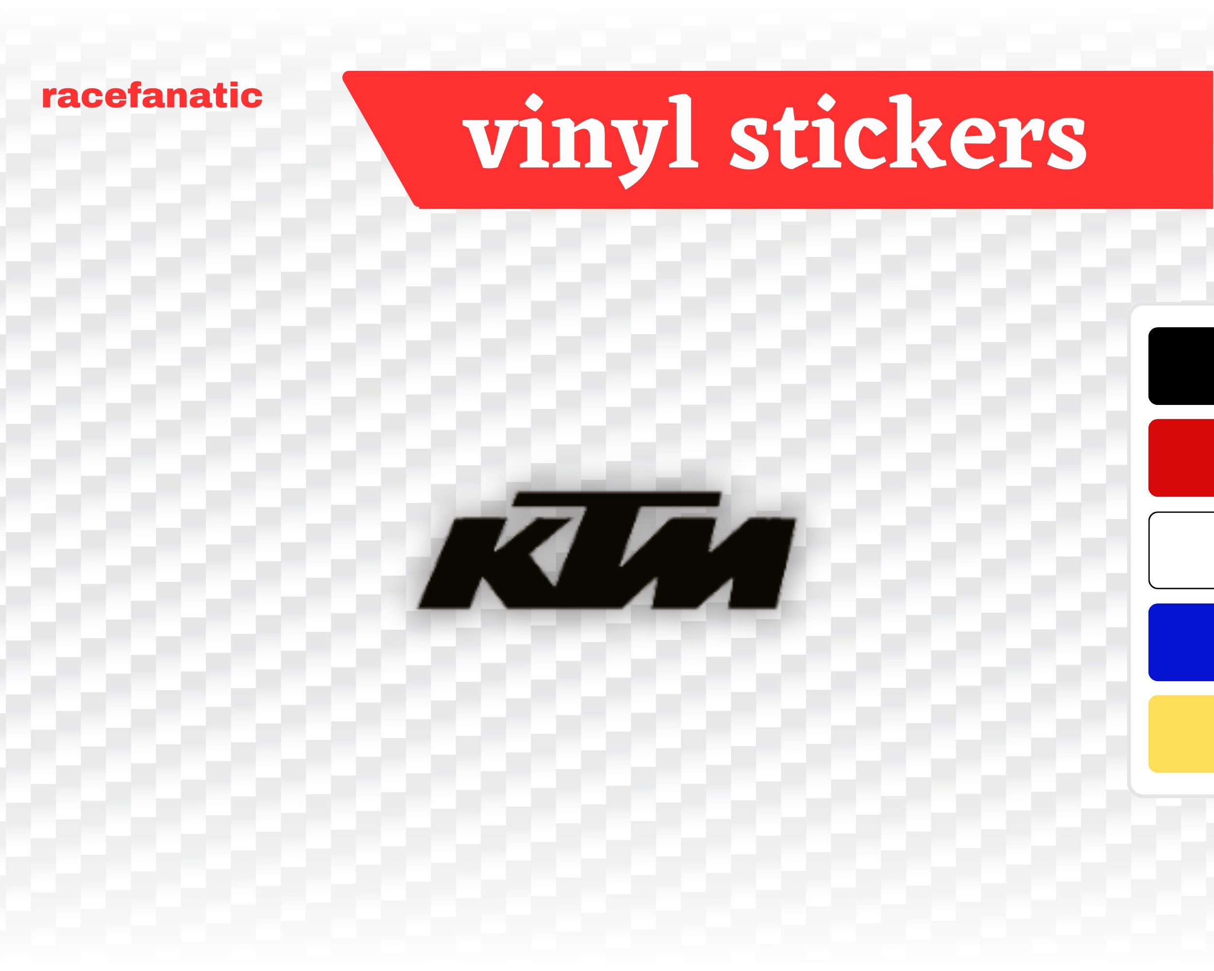 KTM Logo Sticker / Decal Vinyl - Etsy UK