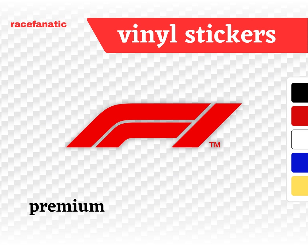 Formula 1 Sticker / Decal Vinyl Car F1 Motorcycle Decal - Etsy