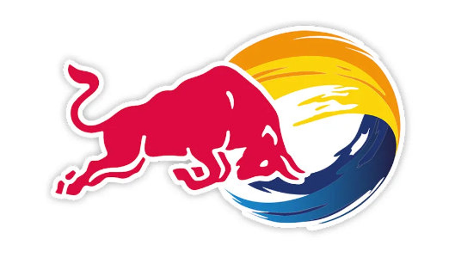 Red Bull Logo Decal / Sticker Vinyl Car Motorcycle - Etsy