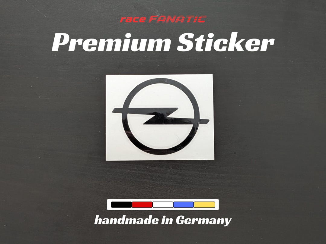 Opel Logo Vinyl Decal: Custom Automotive Sticker for Cars, Motorcycles ...