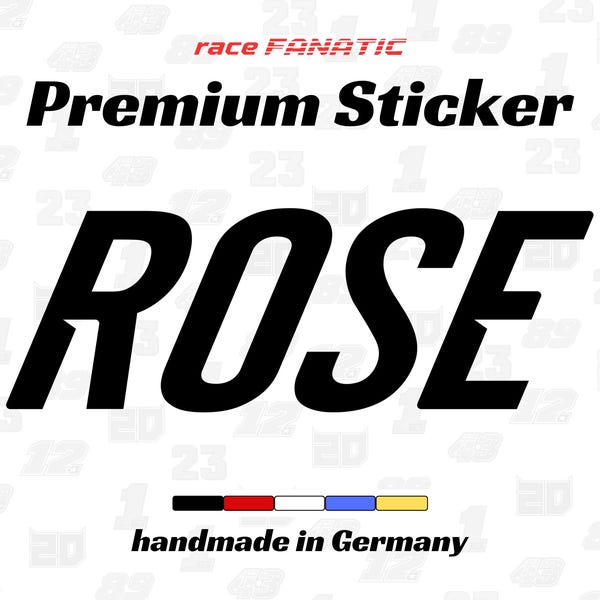 Rose Bicycle Decal - Etsy