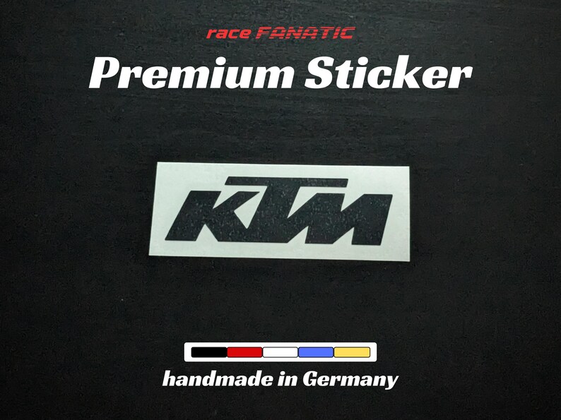 KTM Sticker Logo Decal Vinyl Motorcycle Car - Etsy Australia