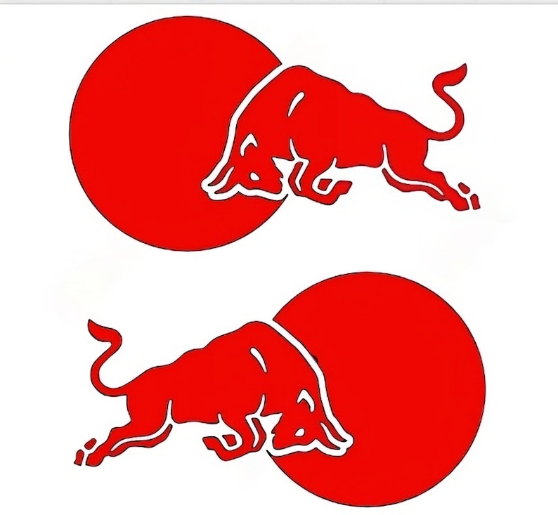 Red Bull Decal / Sticker - Etsy