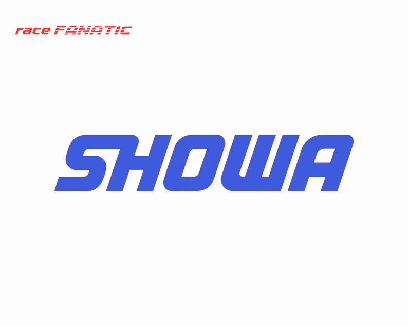 Showa Suspension Logo Vinyl Decal for Motorcycles, Cars, Bikes - High ...
