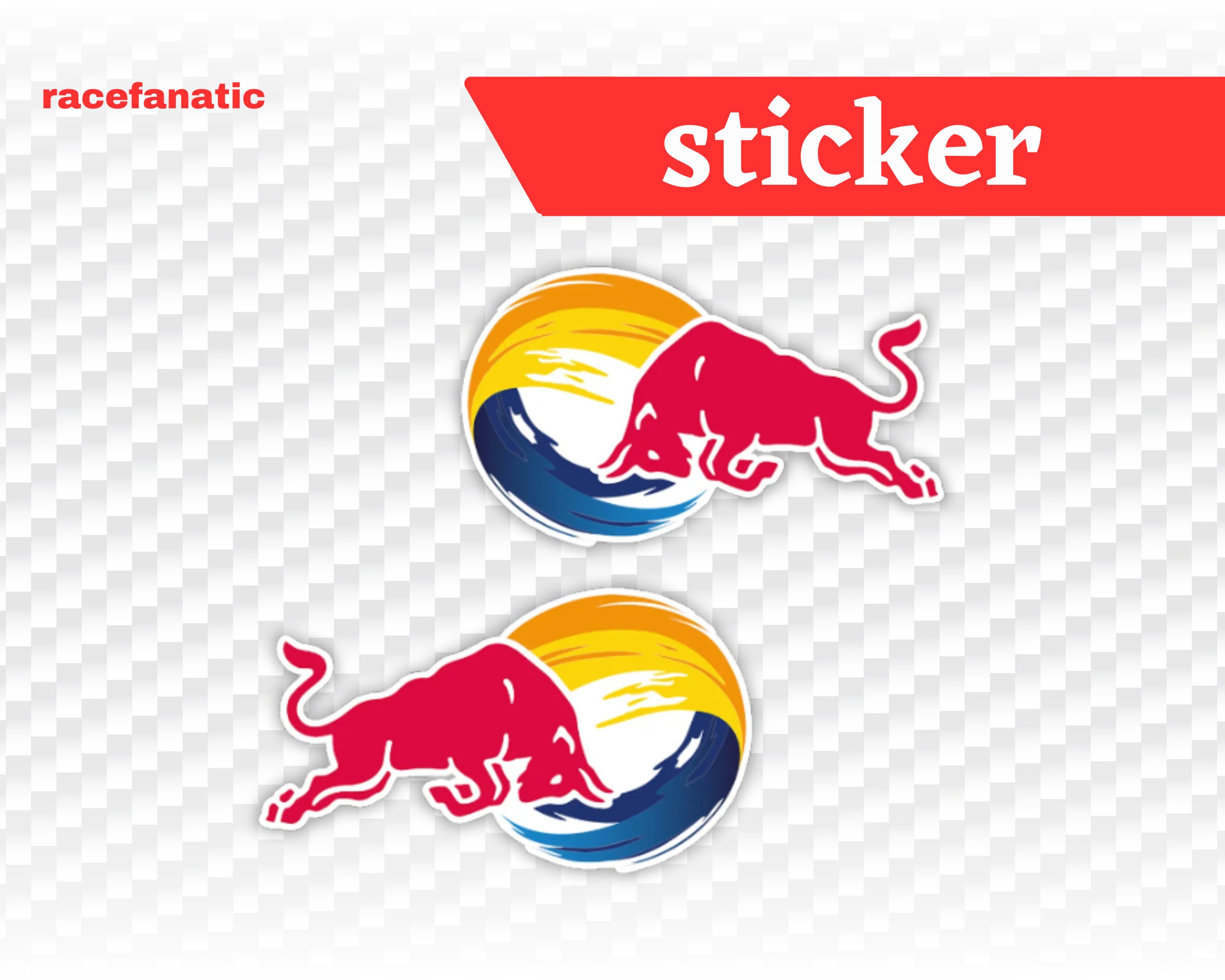 Red Bull Logo Decal / Sticker Vinyl Car Motorcycle - Etsy