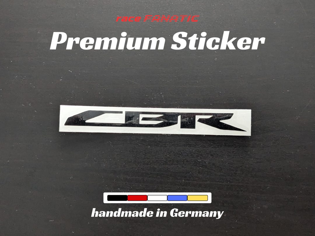 Premium Honda CBR Motorcycle Vinyl Decal: High-quality Adhesive Sticker ...
