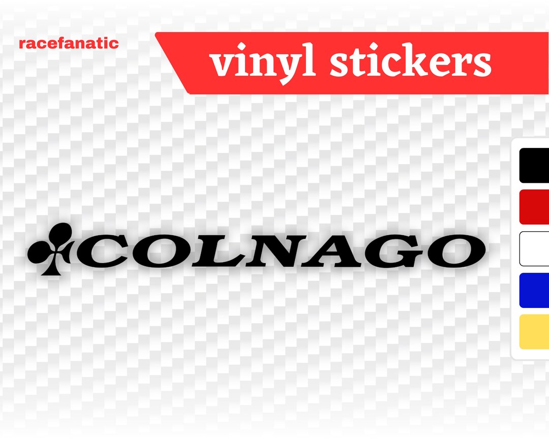 Colnago Logo Decal / Sticker Vinyl - Etsy UK