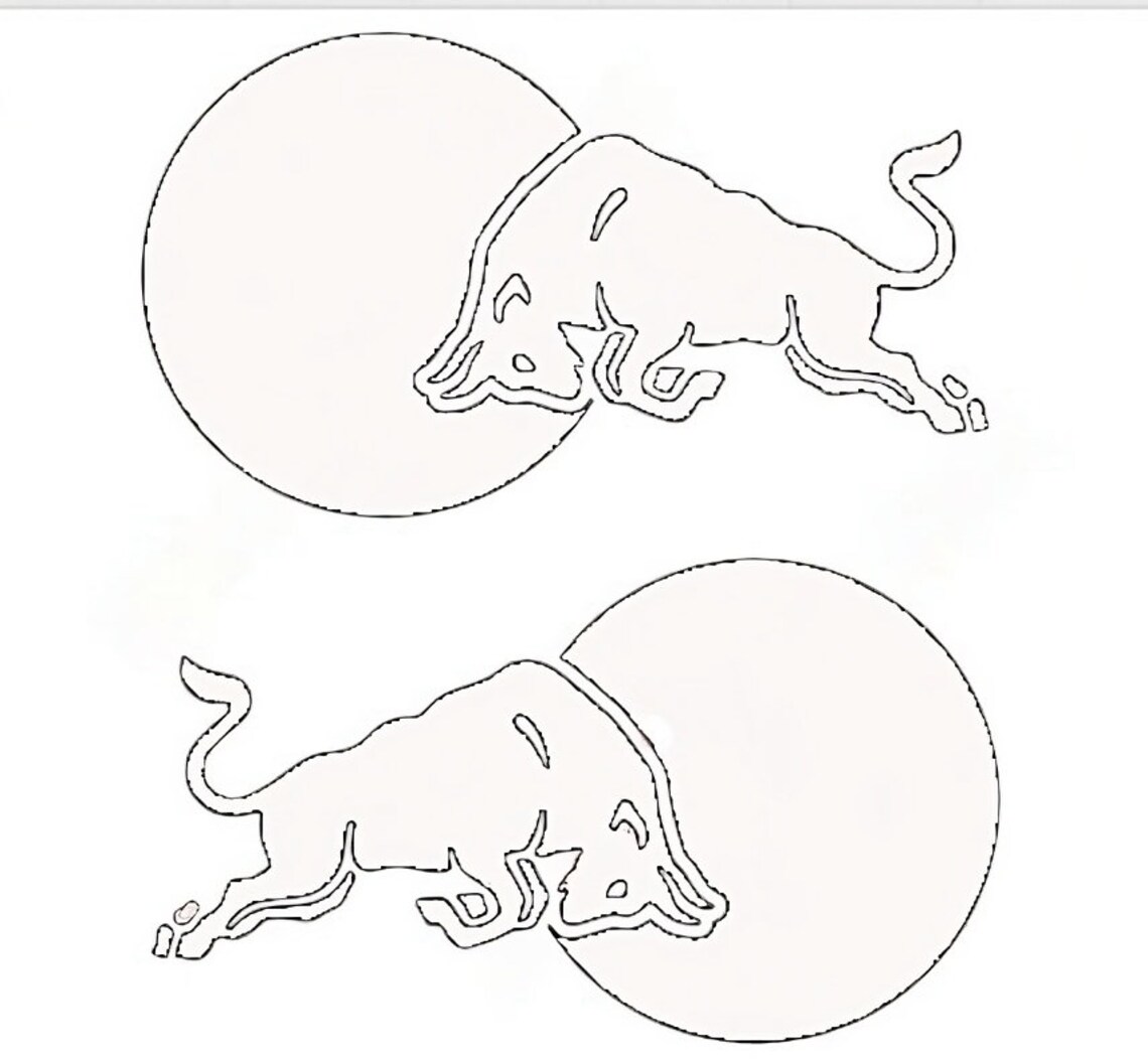 Red Bull Decal / Sticker - Etsy