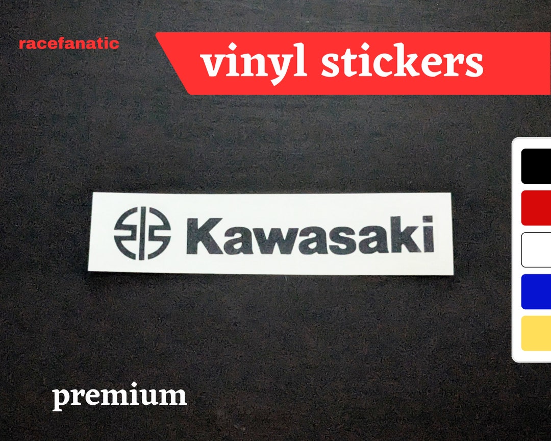 Kawasaki Logo Sticker / Decal Motorcycle Car Vinyl - Etsy