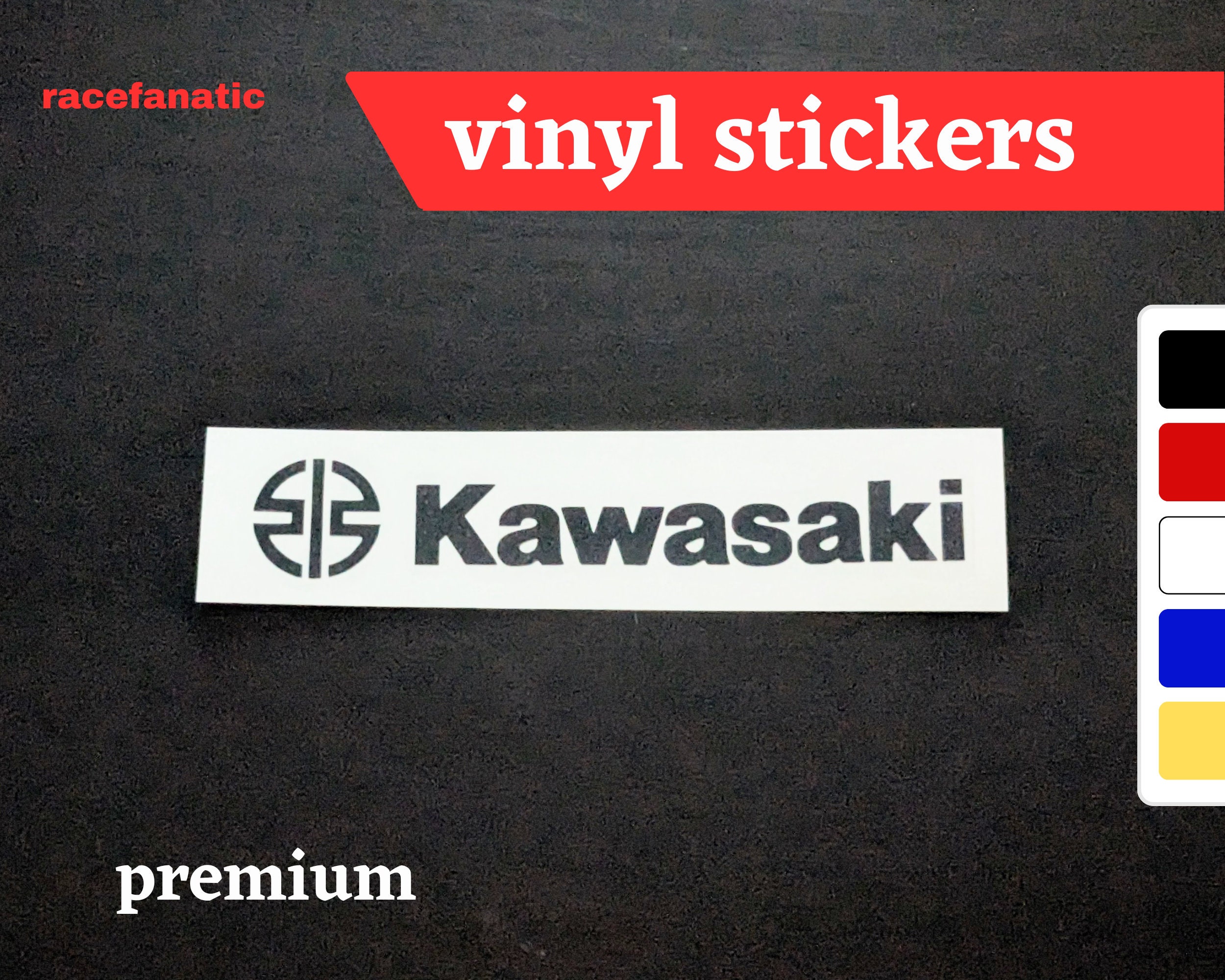 Kawasaki Logo Sticker / Decal Motorcycle Car Vinyl - Etsy