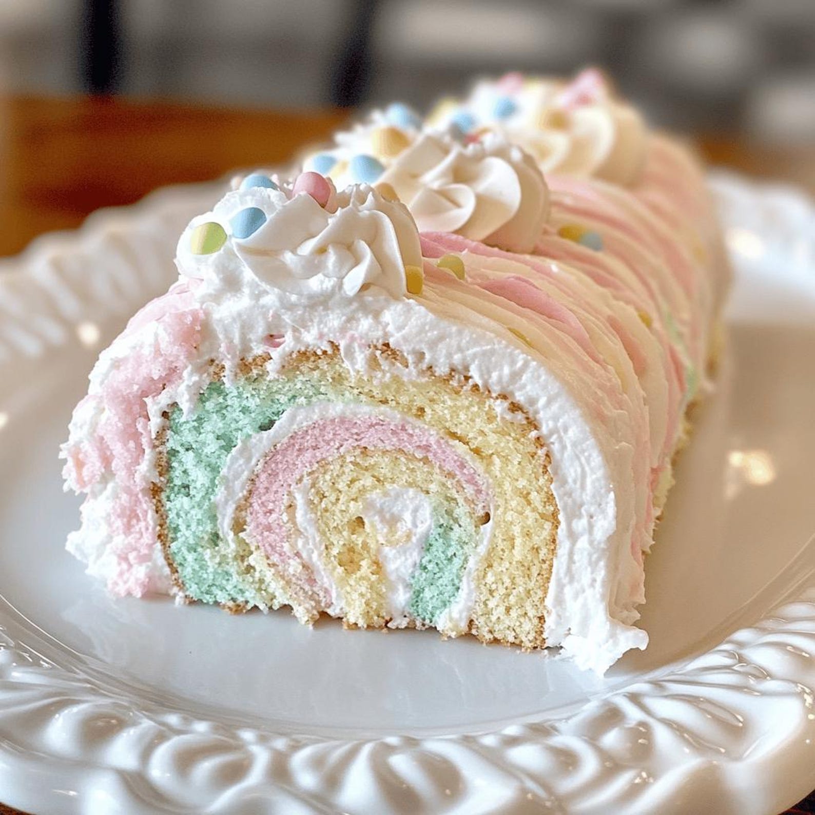 Easter Cake Roll Recipe – Pastel Spring Dessert – Digital Download - Etsy