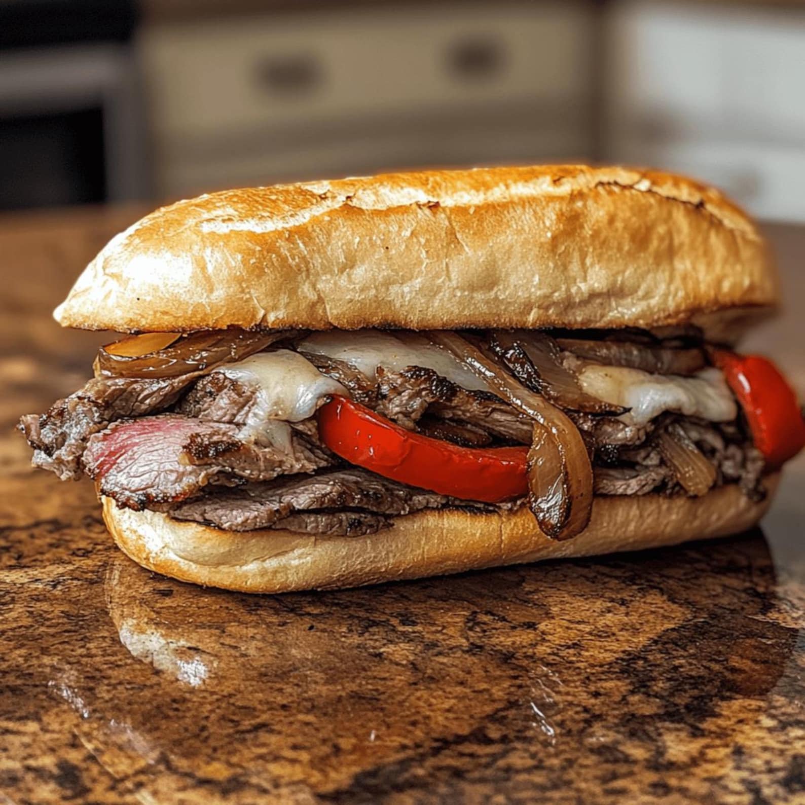 Philly Cheese Steak With Ribeye – Classic Steak Sandwich Recipe ...