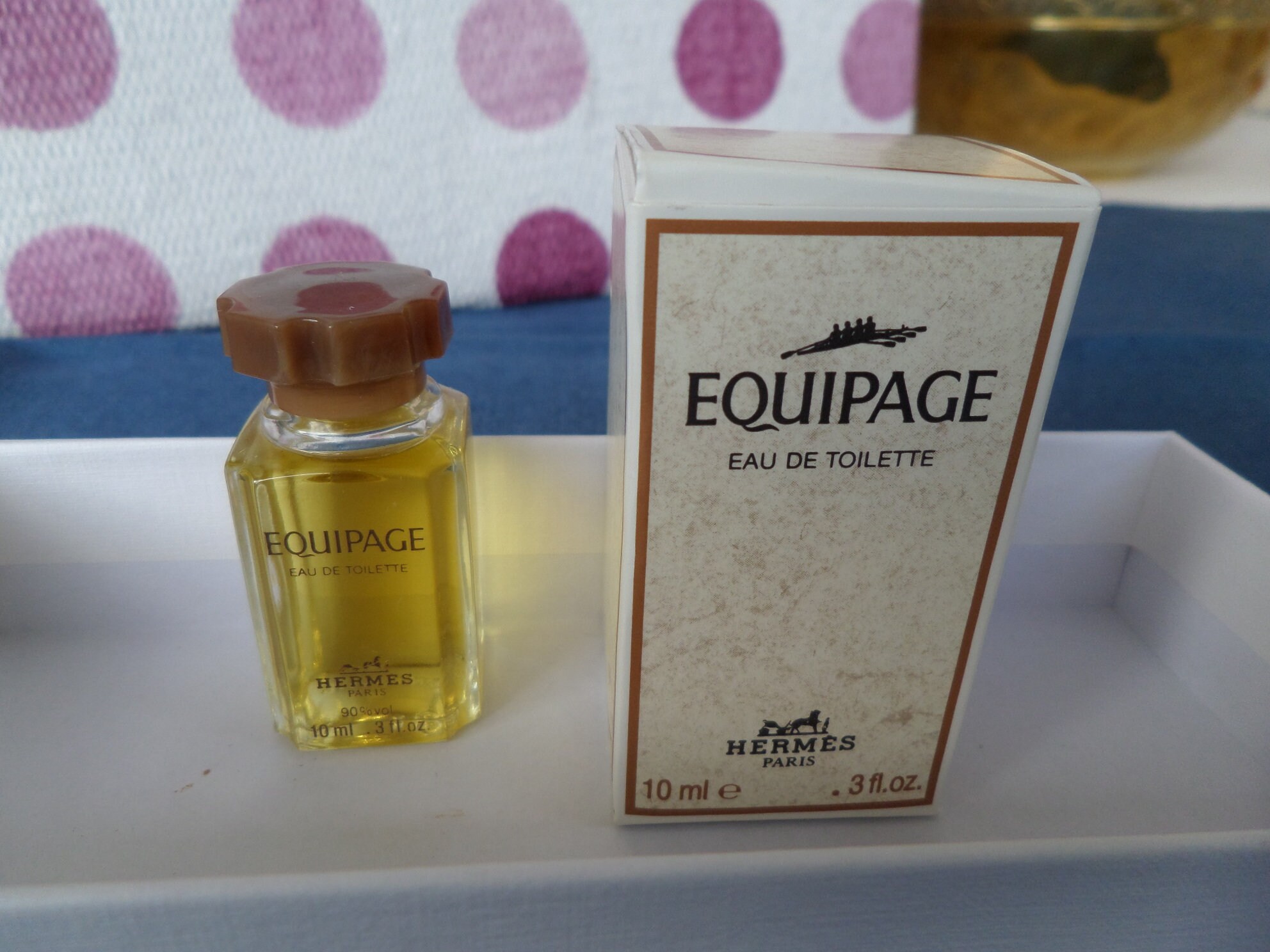 Hermès Perfume Miniature: "equipage" by Hermès EDT 10 Ml. Grand ...