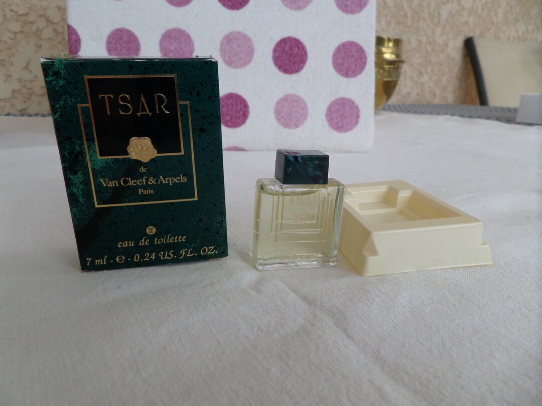 TSAR Perfume by Van Cleef & Arpels Miniature Collection, Vintage Rare ...