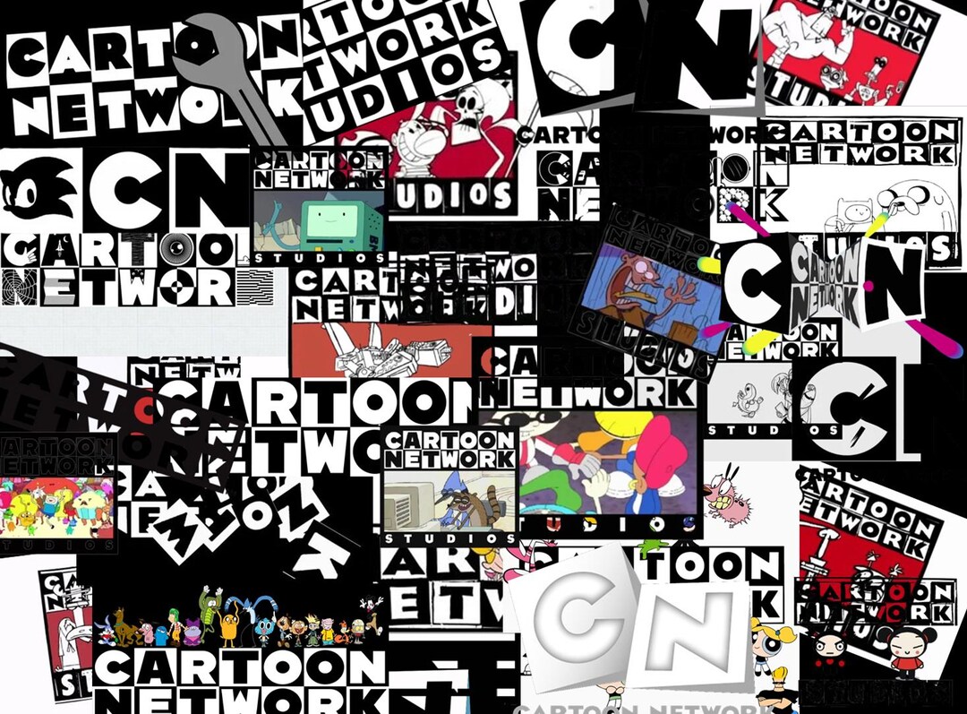 33 Cartoon Network Logo Designs - Retro and Modern JPG Bundle - Digital ...