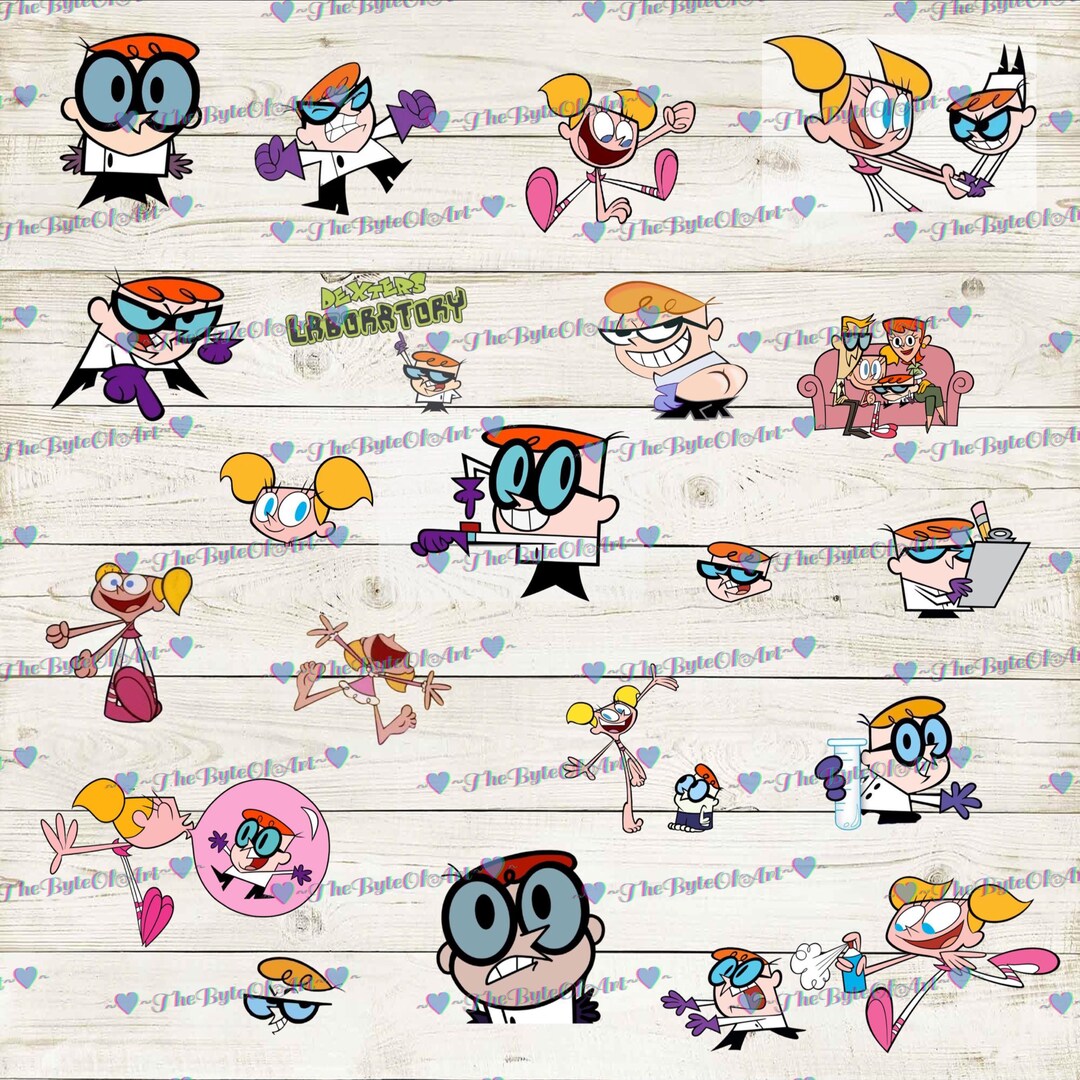 Dexter S Laboratory PNG Digital Download - Etsy UK