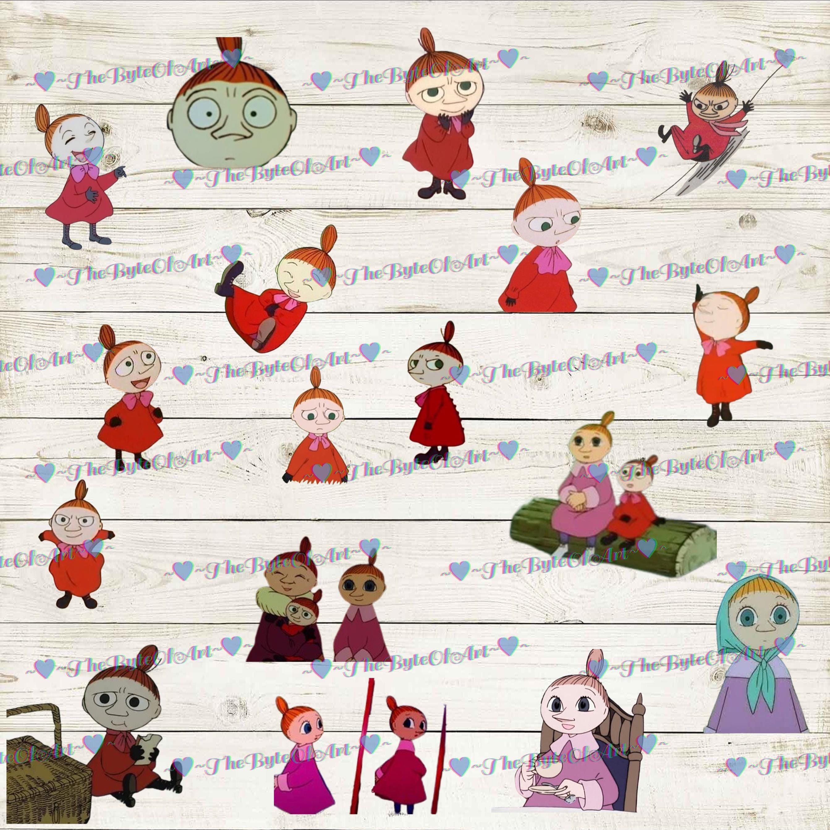 The Moomins - Little My's Family PNG Digital Download - Etsy