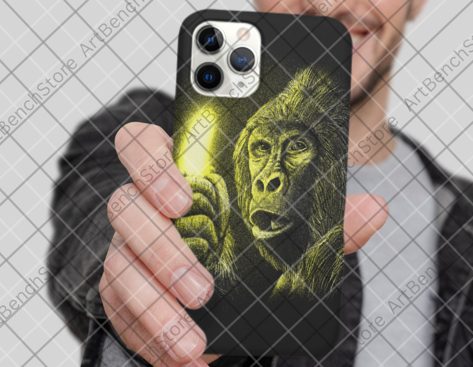 Gorilla PNG, Ape PNG, Simian PNG, Monkey Png, Sublimation Design ...