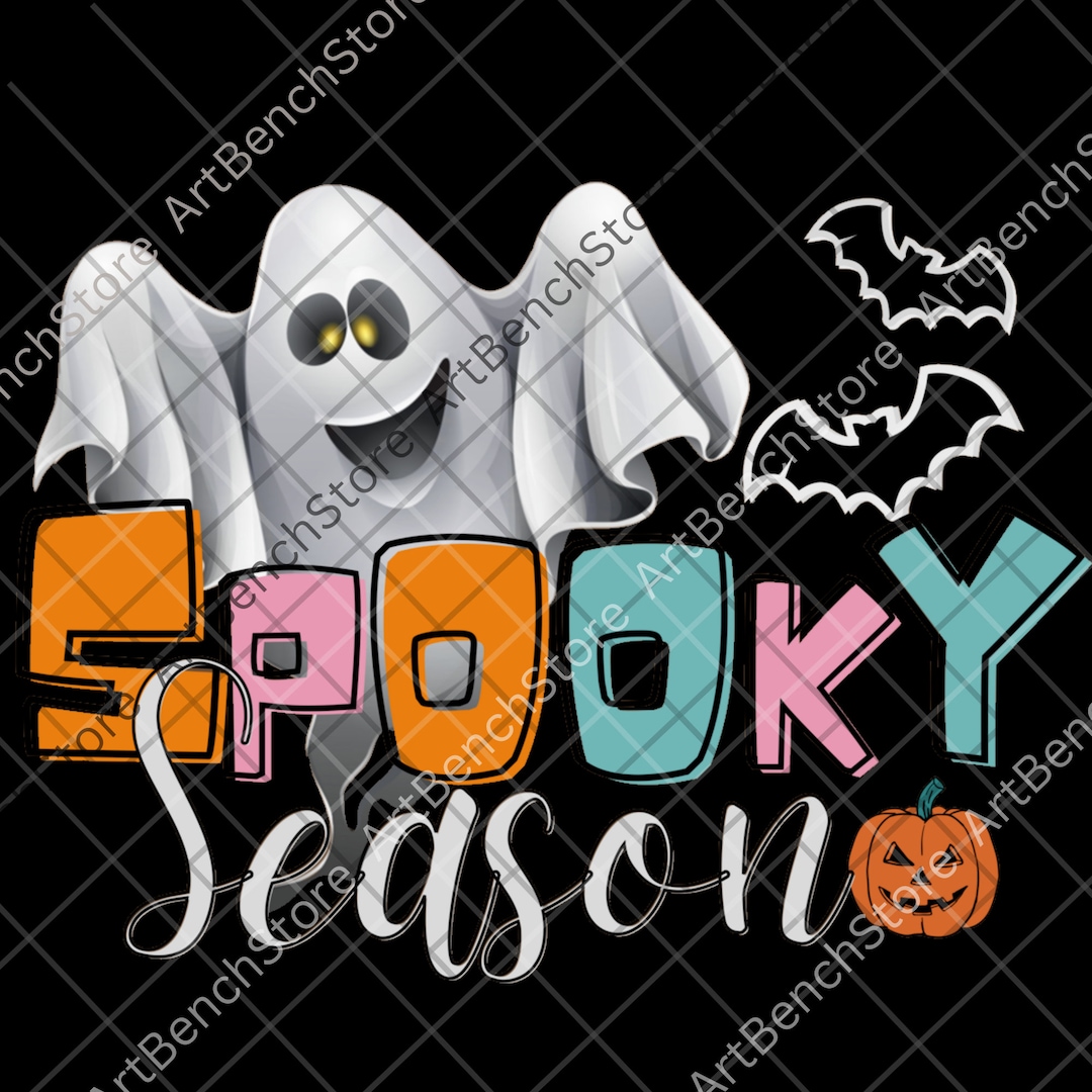 Funny Halloween Ghost PNG, Spooky Season Png, Boo Sheet Png, Halloween ...