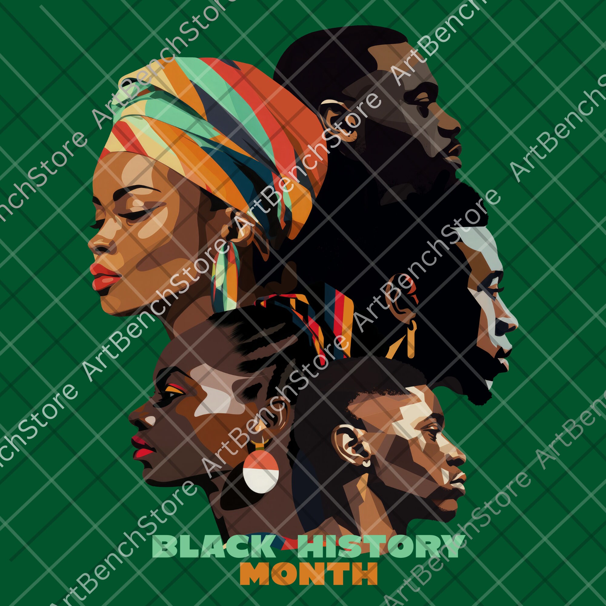 Black History Month PNG, African American PNG, Proud African American ...