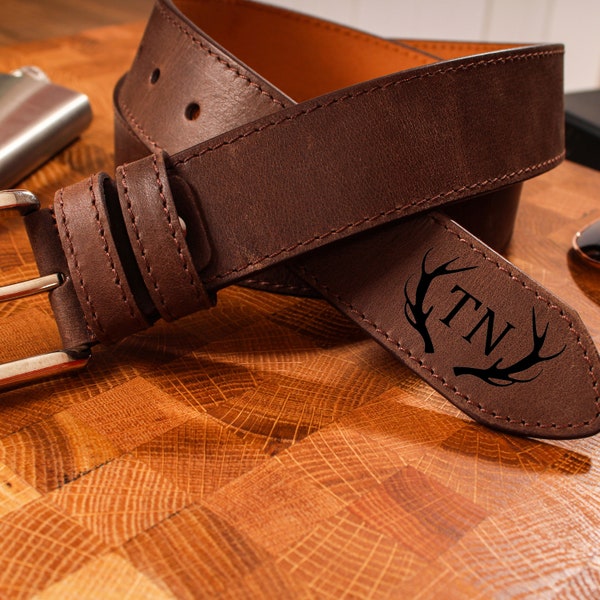 Custom Leather Belt - Etsy