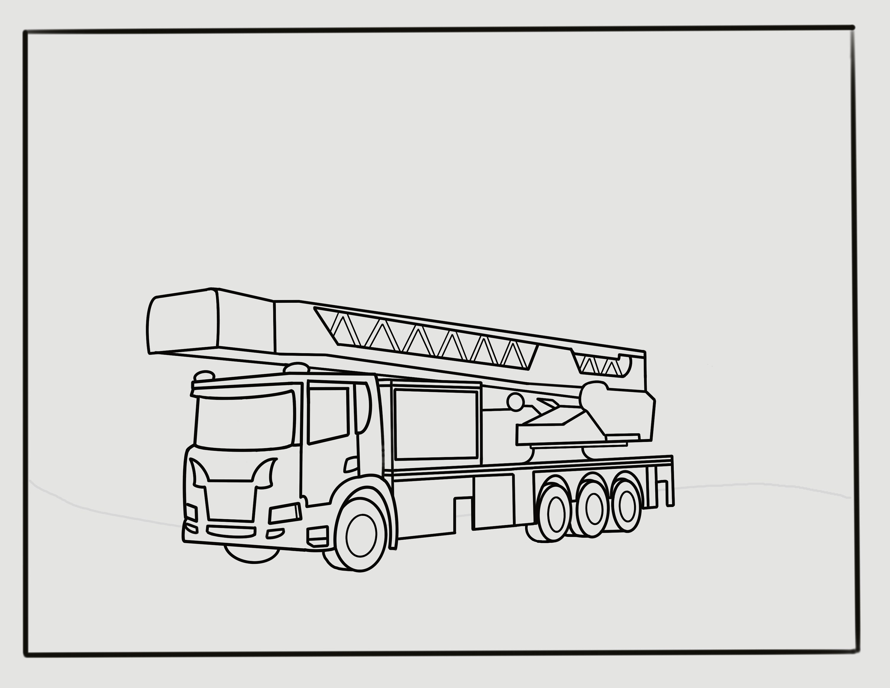 5 Vehicle Colouring Pages| Colouring Pages for Kids | 5 Vehicles With ...