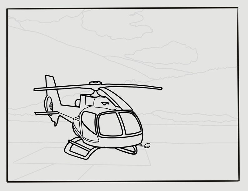 5 Vehicle Colouring Pages| Colouring Pages for Kids | 5 Vehicles With ...