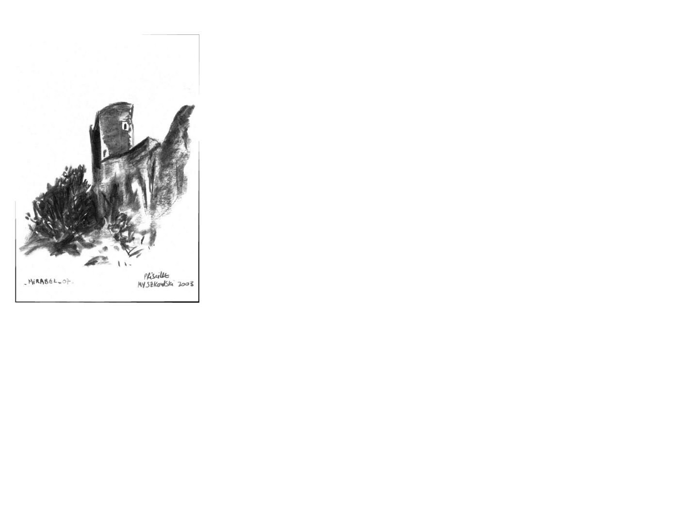 Mirabel Tower. A4 Writing Paper. Two Models Included: With Lines and ...